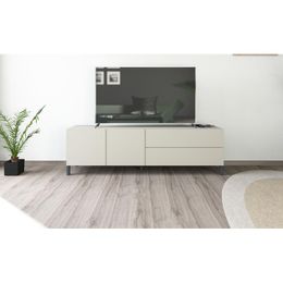 borchardt M&ouml;bel borchardt M&ouml;bel Lowboard &raquo;Sophia, TV-Schrank Breite 152 cm&laquo; Metallf&uuml;&szlig;e, grifflose Optik Holzwerkstoff B/H/T: 152cm x 45cm x 35cm, 2 Stk., 2 Stk.