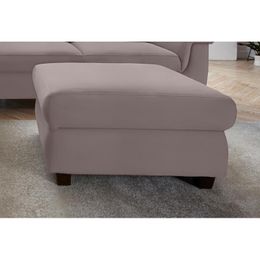 DOMO collection Hocker &raquo;Sully B/T 82/76cm&laquo; braun Luxus-Microfaser ALTARA NUBUCK (100% Polyester);Kunstleder SOFTLUX ;Luxus-Microfaser (100% Polyester)