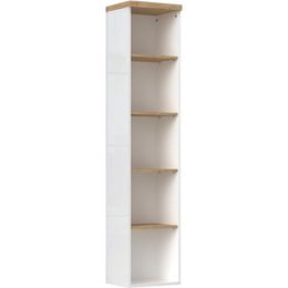 Home Affaire Aktenregal &raquo;Easy, B&uuml;cherregal, Standregal, f&uuml;r B&uuml;ro und Zuhause&laquo; Anti-Kipp-Schutz, Top 38 mm stark, 4 B&ouml;den, B/H 41/191 cm wei&szlig; 