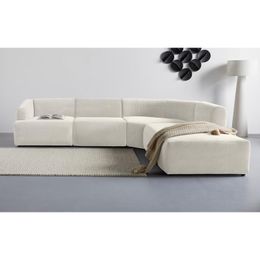 LeGer Home by Lena Gercke Ecksofa &raquo;LYZA L-Form links/rechts, Modularsofa "XL", Ma&szlig;e B/T/H: 287/267/74 cm&laquo; aus 4 Modulen, zusammen oder einzeln 