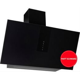 Amica Kopffreihaube &raquo;KHF 686 600 S&laquo; Modernes Haubendesign mit viel Pr&auml;senz &uuml;ber dem Kochfeld schwarz Breite von 80 cm bietet gro&szlig;z&uuml;gigen Platz &uuml;ber dem 