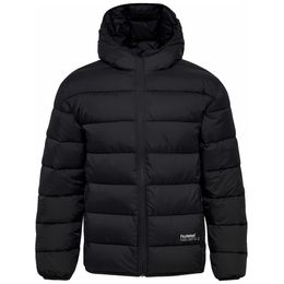 Hummel Trainingsjacke "Lightweight Puffer Jacket" in Schwarz | Gr.: 3XL