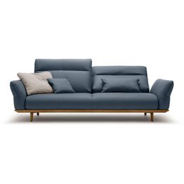 Creation BY ROLF BENZ 3,5-Sitzer &raquo;CR.460 Designsofa, erstklassiger Sitzkomfort, verstellb. R&uuml;ckenlehne&laquo; Sockel und F&uuml;&szlig;e in Nussbaum, Breite 228 cm 