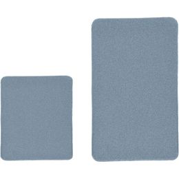 Kleine Wolke Badematte &raquo;RELAX, Badvorleger, Badezimmer Teppich&laquo; H&ouml;he 30 mm rutschhemmend beschichtet fu&szlig;bodenheizungsgeeignet Badteppich, meliert, rechteckig, rund
