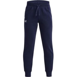 Under Armour Kinder Trainingshose "UA Rival Fleece Joggers" in Blau | Gr.: S