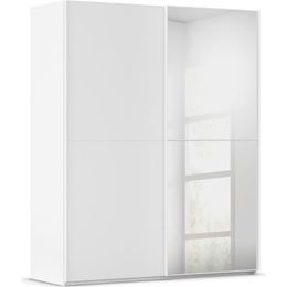 Rauch Schwebet&uuml;renschrank &raquo;Kleiderschrank Schrank Garderobe Schlafzimmerschrank SCALE-DUO&laquo; edle zweigeteilte T&uuml;ren, Spiegel und 3 Zierleisten MADE IN 