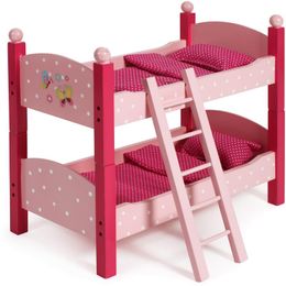 Bayer Chic 2000 CHIC2000 Puppenbett &raquo;Papilio Pink&laquo; bunt Einheitsgr&ouml;&szlig;e Puppenbett