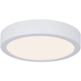 Paulmann LED Deckenleuchte &raquo;Aviar&laquo; 1 Stk. Warmwei&szlig; wei&szlig; 1, &Oslash; 22cm H: 6,2cm, 1 Stk.