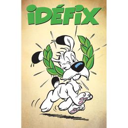 LuckyLinde Leinwandbild &raquo;Idefix&laquo; Fantasy Figuren Film Filmfiguren 1 Stk. tlg. Canvasbild Wanddeko Bild zum Film "Kampf der H&auml;uptlinge" bunt Holz, 