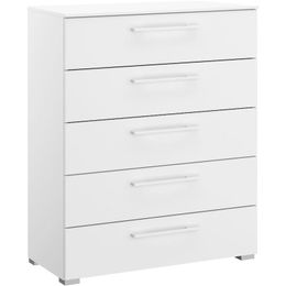 Rauch Schubkastenkommode &raquo;Kommode Sideboard W&auml;scheschrank Schrank SKAT PURE&laquo; inkl. SOFT-CLOSE-FUNKTION, mit 5 Schubladen in puristischem Design MADE 