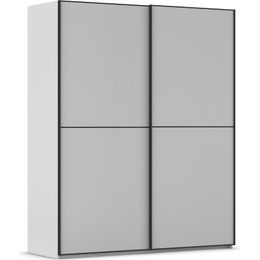 Rauch Schwebet&uuml;renschrank &raquo;Kleiderschrank Schrank Garderobe Schlafzimmerschrank SCALE-DUO&laquo; edle zweigeteilte T&uuml;ren und 3 Zierleisten MADE IN GERMANY 