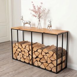 AMBIENTE HAUS Konsole &raquo;Urban Konsoltisch - (B) 133cm&laquo; 1 Stk. tlg. schwarz B/H/T: 133cm x 84cm x 36cm