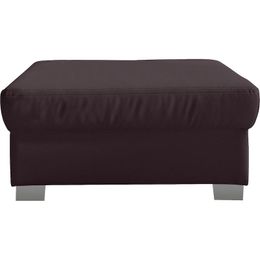 DOMO collection Hocker &raquo;Star B/T 90/60cm&laquo; braun NaturLederBitte beachten Sie, dass Lederbez&uuml;ge mehr N&auml;hte aufweisen als Stoffbez&uuml;ge;Struktur (90% 