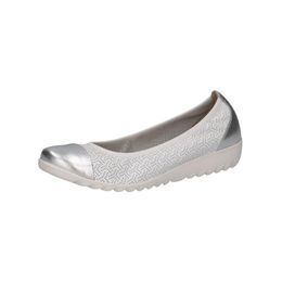 Caprice Ballerina in WHITE/SILVER | Gr.: 38