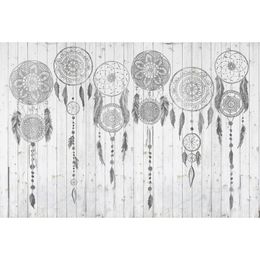 ARCHITECTS PAPER Fototapete &raquo;Atelier 47 Grey Dream&laquo; orientalisch glatt Vlies, Wand, Schr&auml;ge, Decke grau Vlies B/L: 4m x 2,7m