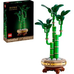 Lego Konstruktionsspielsteine &raquo;Gl&uuml;cks-Bambus (10344), Lego Botanicals&laquo; Made in Europe bunt Einheitsgr&ouml;&szlig;e Konstruktionsspielsteine