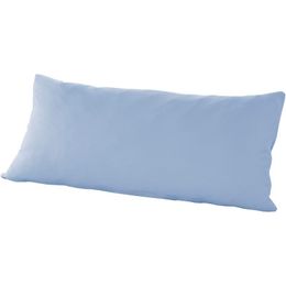 Primera Kissenbezug &raquo; Mako-Feinjersey Kissenbezug im Doppelpack&laquo; In vielen Uni-T&ouml;nen blau Feinjersey, Obermaterial: 100% Baumwolle B/L: 40cm x 80cm, 2 Stk., 