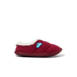 nuvola Hausschuhe "Classic Cordy" in Granatrot | Gr.: 46,5