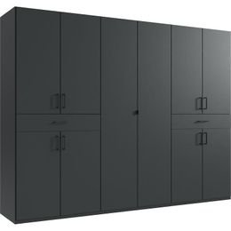 wimex Dreht&uuml;renschrank &raquo;Tibet Kleiderschrank mit sehr viel Stauraum, gro&szlig;e Farbauswahl&laquo; mit jeweils 2 Schubladen auf bequemer Zugriffsh&ouml;he, in 3 Breiten 