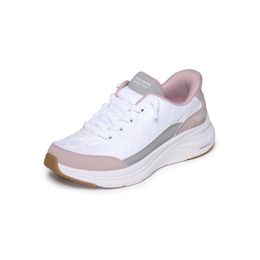 Sneakers Low Skechers Slip-ins: Contour Foam - Cozy Fit Golden Hour in bunt | Gr.: 34