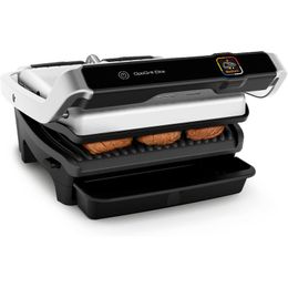 Tefal Kontaktgrill &raquo;GC750D OptiGrill Elite&laquo; 2000 W 12 Programme, intuitiver Sensor, Grillboost-Funktion, Rezeptbuch App schwarz Gesundes Grillen leicht 