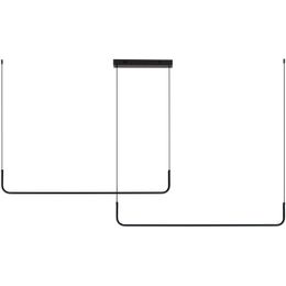 NOVA LUCE Pendelleuchte &raquo;STRITA&laquo; LED-Modul 1 Stk. Warmwei&szlig; 2, H: 150cm, 1 Stk.