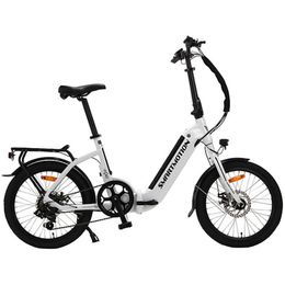 Smartmotion Unisex SMARTMOTION &raquo; E20 Step thru&laquo; 7 Gang Shimano 7-Gang Kompakt-Shimano Schaltwerk 250 W 50,8cm