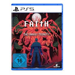 FANGAMER Spielesoftware &raquo;FAITH: The Unholy Trinity&laquo; PlayStation 5 Jedes Kapitel bietet Updates, mehrere Enden, verbotene &Uuml;berlieferungen, handgefertigte 