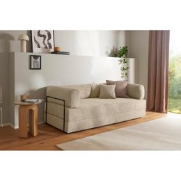 homsy by Ana Johnson Schlafsofa &raquo;Folda Dauerschl&auml;fer, B: 206 cm, Liegefl. 181x198 cm&laquo; mit Bett-/Schlaffunktion, inkl. 1x Zierkissen, 