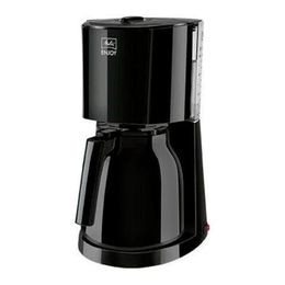 Melitta Filterkaffeemaschine &raquo;Enjoy Therm 1017-06 schwarz&laquo; 1,1 l Kaffeekanne Papierfilter 1x4 schwarz 1,1 l, 8 Filterkaffeemaschine