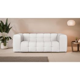 LeGer Home by Lena Gercke 3-Sitzer &raquo;TALISHA Designersofa, moderne Steppung, Ma&szlig;e B/T/H: 229/110/75 cm&laquo; aufwendig gepolstert, hoher Sitzkomfort beige 