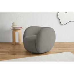 homsy by Ana Johnson Sessel &raquo;Pebbla, exklusiver, formsch&ouml;ner Designsessel, Drehsessel&laquo; Mit oder ohne Drehfunktion, in Luxus-Microfaser oder Chenille 