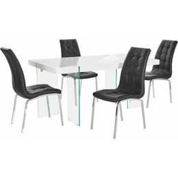 OTTO home Essgruppe Set, 5 Stk. tlg. schwarz Einheitsgr&ouml;&szlig;e