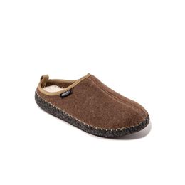 nuvola Hausschuhe "New Rim" in Braun/Beige | Gr.: 37