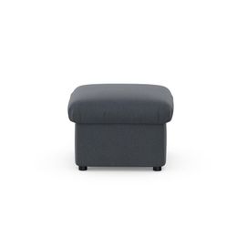 DOMO collection Hocker &raquo;Pegnitz&laquo; grau 92% Polyester, 8% Nylon B/H/T: 60cm x 39cm x 60cm, Feinstruktur