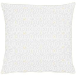 Apelt Dekokissen &raquo;Mars&laquo; Kissenh&uuml;lle mit F&uuml;llung, 1 St&uuml;ck wei&szlig; Polyester B/L: 39cm x 39cm, 1 Stk.