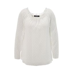 Aniston SELECTED Schlupfbluse in wei&szlig; | Gr.: 38