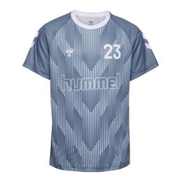 Hummel T-Shirt Raglan&auml;rmel Hmljr Reg Kinder in FLINT STONE | Gr.: 122