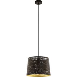 Eglo H&auml;ngeleuchte &raquo;SEGEZIA&laquo; E27 1 Stk. H&auml;ngeleuchte in braun aus Stahl - exkl. E27 - 40W braun &Oslash; 35cm H: 110cm, 1 Stk.