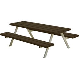 Plus Garten-Kindersitzgruppe &raquo;Alpha Junior Kombim&ouml;bel&laquo; 1 Stk. tlg. 177x118x57/32,5 cm schwarz B/H/T: 118cm x 57cm x 177cm