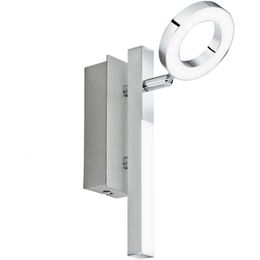 Eglo LED Wandleuchte &raquo;CARDILLIO 1 Deckenlampe, Chrom, 1 flammig, schwenkbare Lampenk&ouml;pfe&laquo; LED-Board Warmwei&szlig; Spot, warmwei&szlig;es Licht, Wohnzimmer, 