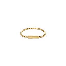 Calvin Klein Herren Armband &raquo;CONTOURED BARREL&laquo; gold 19,5cm, Edelstahl