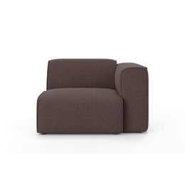 OTTO home Sessel &raquo;Sofa-Eckelement, Ma&szlig;e B/T/H: 109/97/46 cm&laquo; als Modul oder separat verwendbar, f&uuml;r individuelle Zusammenstellung braun 100% Polyester