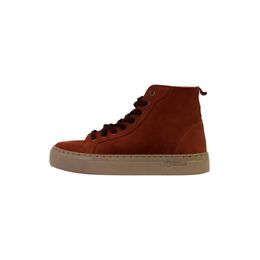 natural world Hohe Sneaker aus Leder Wei&szlig; | Gr.: 36