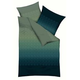 Kaeppel Bettw&auml;sche &raquo;Gradient&laquo; 2 Stk. Mako-Satin, Obermaterial: 100% Baumwolle B/L: 155cm x 220cm, 1 Stk., 1 Stk., Mako-Satin, B/L: 80cm x 80cm, 2 Stk.