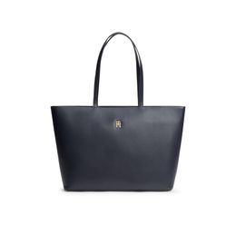 Tommy Hilfiger Damen Tragetasche &raquo;IM LATAM SIDE CORP TOTE&laquo; Damen Schultertasche, Handtasche mit doppeltem Henkel blau B/H/T: 47cm x 27cm x 15cm