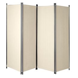 Angerer Paravent &raquo;Swingtex&laquo; (B/H): ca. 220x165 cm beige Acryl, Stahl B/H/T: 220cm x 165cm