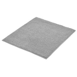 Kleine Wolke Badematte &raquo;Chrissy, Badvorleger, Badezimmer Teppich&laquo; H&ouml;he 10 mm rutschhemmend beschichtet beidseitig nutzbar fu&szlig;bodenheizungsgeeignet Badteppich, Uni 