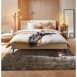 OTTO home Wohndecke &raquo;Plaid Sofia&laquo; mit tollen Fransen, Kuscheldecke grau Baumwolle, Polyacryl B/L: 130cm x 170cm