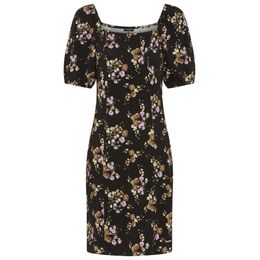Bruno Banani Sommerkleid in schwarz-gebl&uuml;mt | Gr.: 40